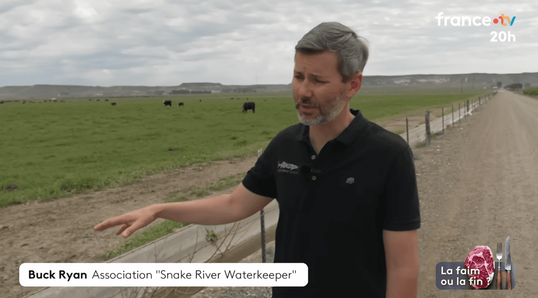 Snake River Waterkeeper was contacted by a reporter from France TV ...