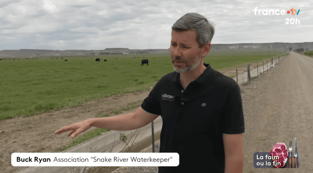 Snake River Waterkeeper was contacted by a reporter from France TV ...